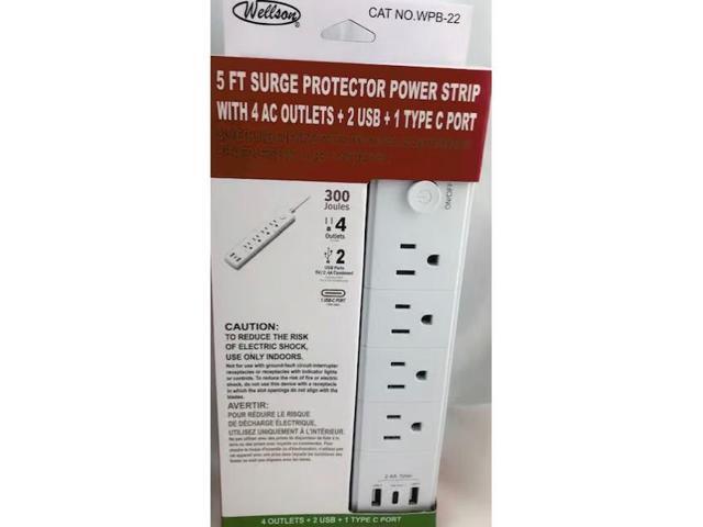 Click here for WPB-22 - POWER BAR 4 O/LET WITH 2XUSB AND 1XTYPE C... prices