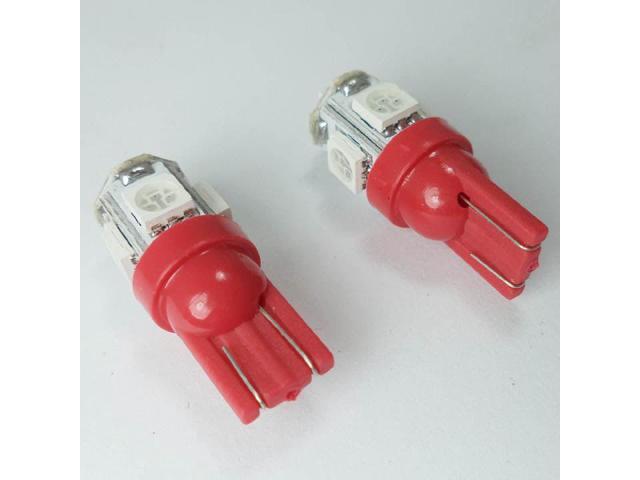 Click here for BJFM-6130A-2 - LED BULB WEDGE 12V RED 5LED 5050 RE... prices