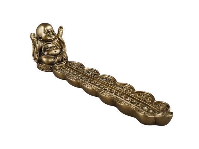Click here for 22-906 - LAUGHING BUDDHA GOLDEN INCENSE STICK HOLD... prices
