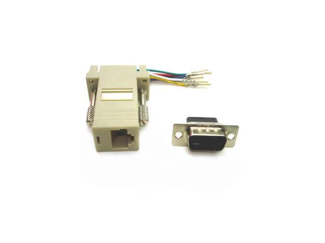 Click here for 8013 - MODULAR ADAPTER DB9M/RJ45 8P8C GREY KEYED prices