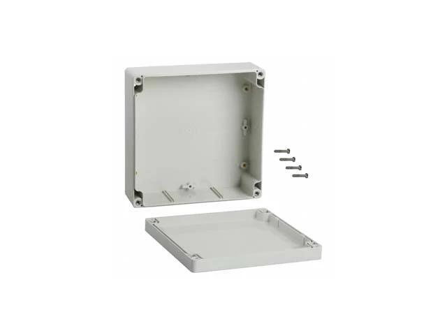 Click here for 1554RGY - PROJECT BOX 6.3X6.3X2.4IN PLAS GRAY prices