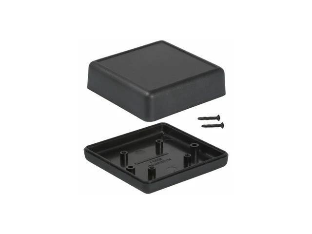Click here for 1593JBK - PROJECT BOX 2.6X2.6X1IN PLAS BLK prices