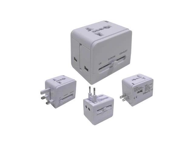Click here for 68-111-1 - TRAVEL ADAPTER UNIVERSAL W/USB 3 IN 1 S... prices
