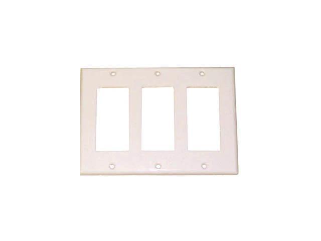 Click here for 140145 - WALL PLATE DECORA ELECT 3POS WHT PLASTIC prices