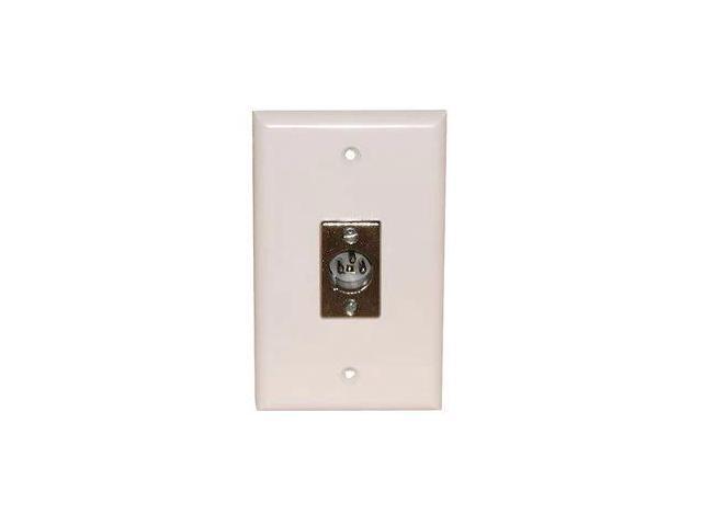 Click here for 75-714 - WALL PLATE XLR 3PL PLAS WHITE MICROPHONE... prices