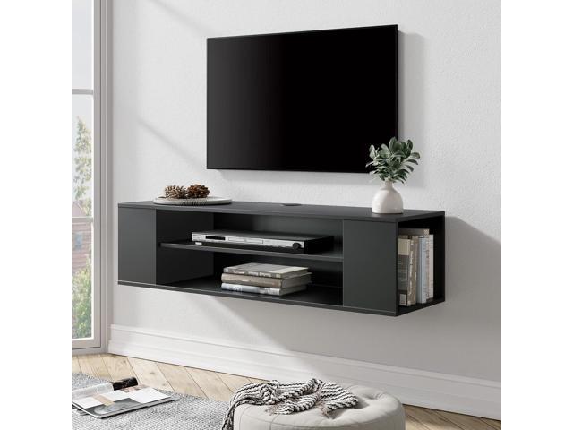 Click here for WAMPAT Floating TV Shelf 3-Tier for 32-55 inch TV... prices