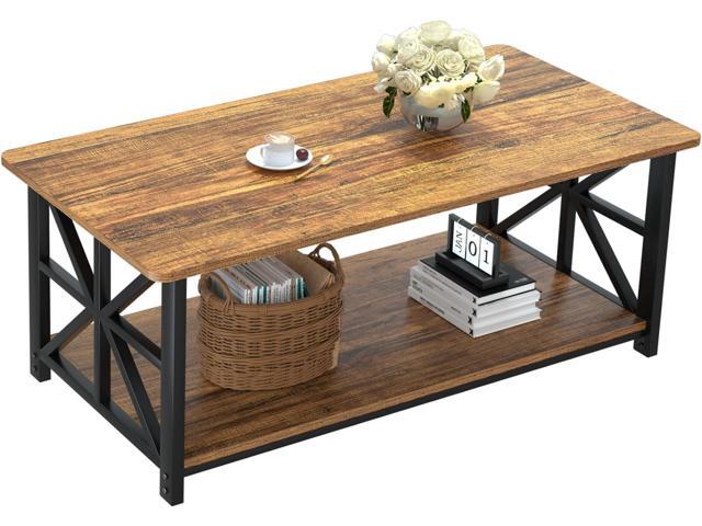 Click here for GreenForest Coffee Table with Round Corner  Farmho... prices