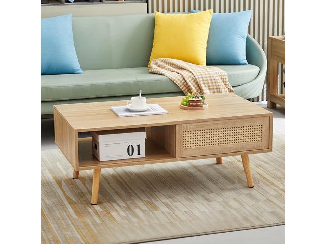 Click here for Mid Century Modern Coffee Table with Storage  41.3... prices