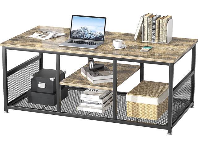 Click here for VECELO Coffee Center Table with Storage for Living... prices