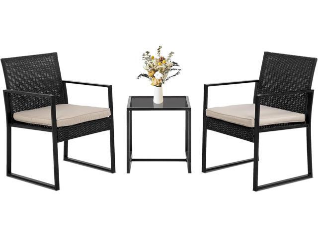 Click here for FDW Wicker Patio Furniture 3 Piece Patio Set Chair... prices