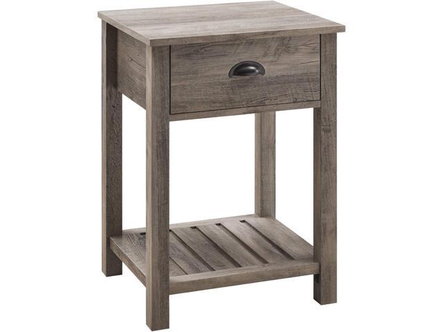 Click here for Walker Edison Farmhouse Square Side Accent Table S... prices