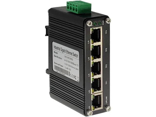 Click here for Mini Industrial 5-Port Gigabit Ethernet Switch - H... prices