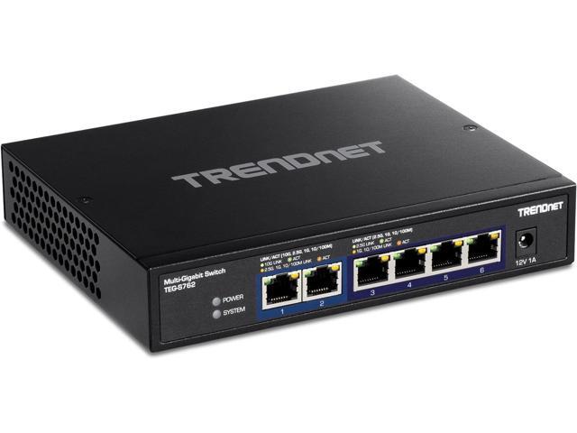 Click here for TRENDnet 6-Port 10G Switch  4 x 2.5G RJ-45 BASE-T... prices