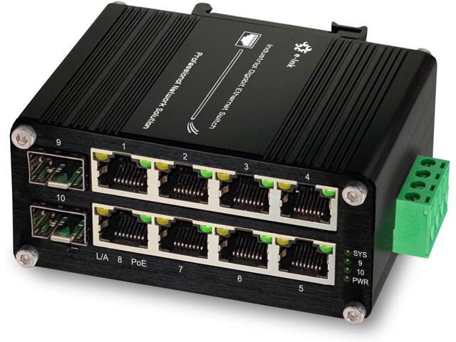 Click here for Throncom Industrial Gigabit PoE Fiber Switch 8 Por... prices