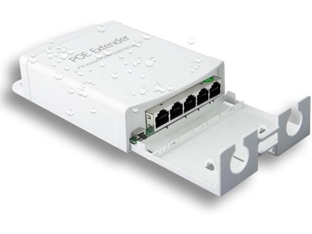 Click here for Poe Extender  1 in 4 Out PoE+ Repeater  10/100Mbps... prices