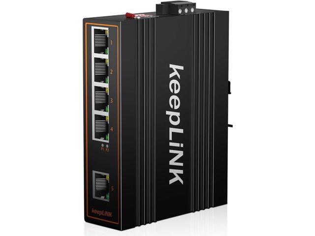 Click here for keepLiNK 5 Port Industrial PoE Switch Unmanaged  1... prices