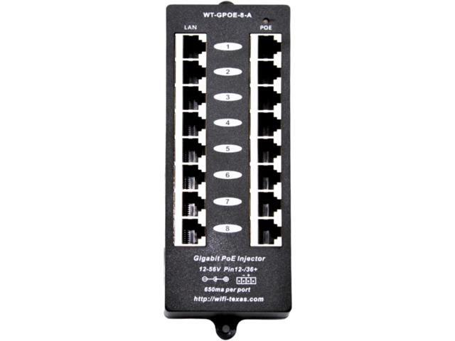 Click here for PoE Texas 8 Port PoE Injector - Gigabit Passive Po... prices