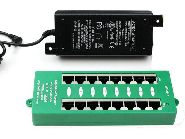 Click here for PoE Texas AT-8-48v60w 8 Port Gigabit 802.3af Power... prices