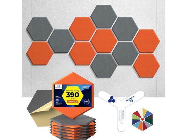 Click here for Dexmoko Self-Adhesive Acoustic Panels [390 lbs/yd³... prices