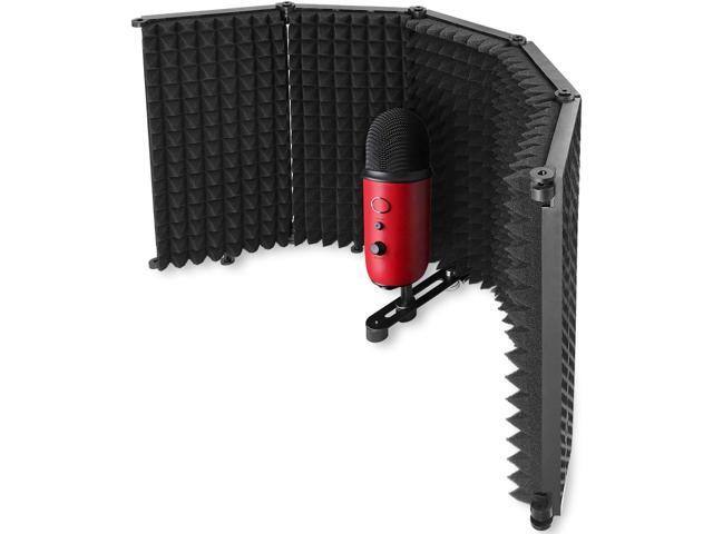 Click here for Mic Isolation Shield - Portable Studio Acoustic So... prices