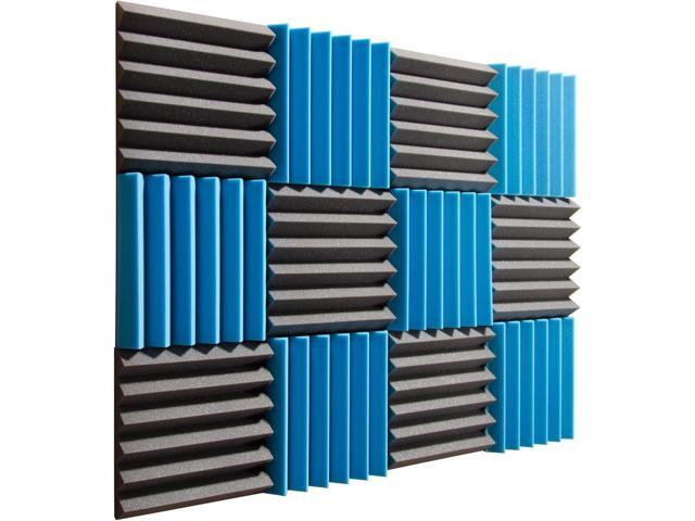 Click here for Pro Studio Acoustics - Blue/Charcoal - 12x12x2 Aco... prices