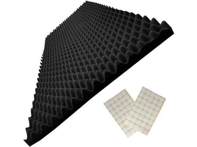 Click here for Yaolabjer 48X 24X 2 Egg Crate Foam Panel  Black So... prices
