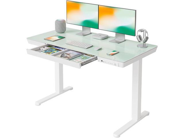 Click here for FEZIBO 48 × 24 Electric Standing Desk with Drawers... prices