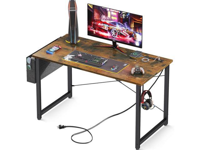 Click here for AODK 40 inch Small Computer Desk with Power Outlet... prices