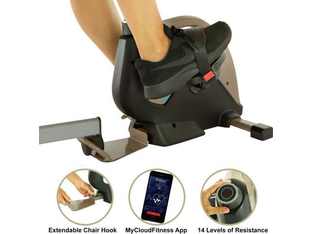 Click here for EXERPEUTIC Bluetooth Under Desk Exercise Bike with... prices
