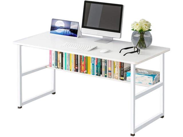 Click here for RICA-J Home Office Computer Desk with Bookshelf 43... prices