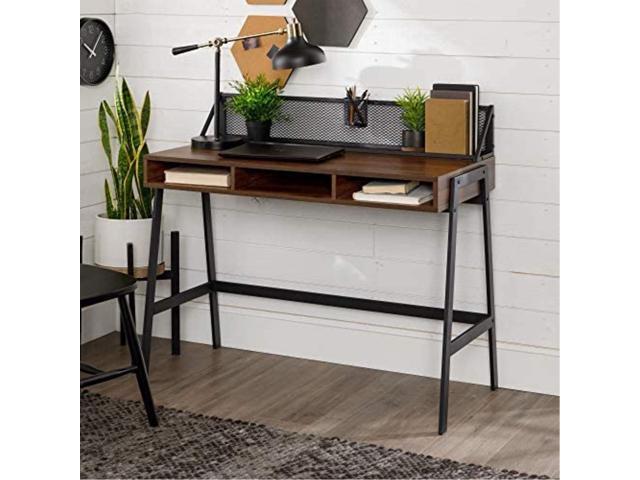 Click here for Walker Edison Industrial Mesh Wood Laptop Computer... prices