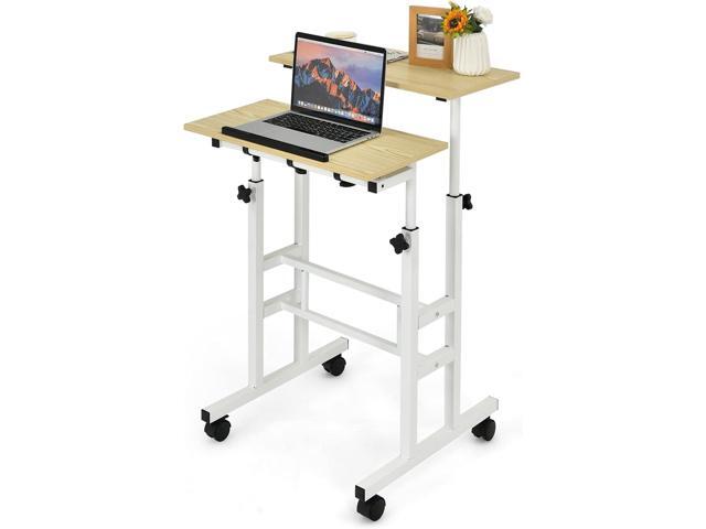 Click here for Tangkula Mobile Standing Desk Stand Up Desk  Heigh... prices