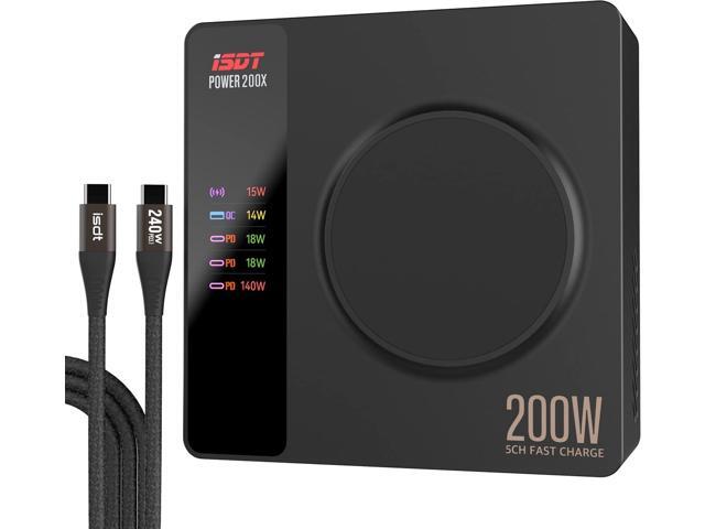 Click here for ISDT Power 200X 200W USB C Desktop Charging Statio... prices