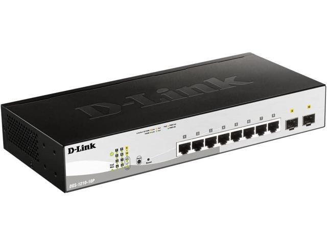 Click here for D-Link 10-Port Gigabit Smart Managed PoE+ Switch 8... prices