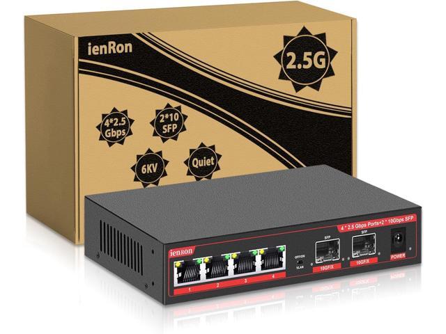 Click here for 6 Port 2.5G Unmanaged Ethernet Switch  4x2.5G Base... prices