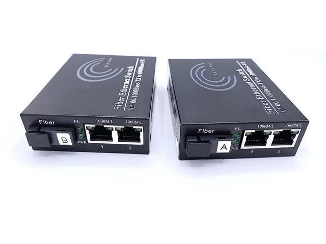 Click here for Elfcam - 1 Pair Fiber Ethernet Converters  SFP Med... prices