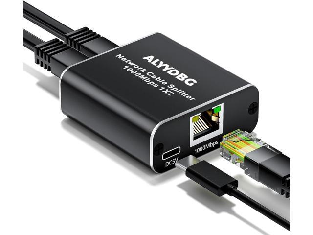 Click here for Ethernet Splitter 1 to 2 High Speed 1000Mbps  Giga... prices