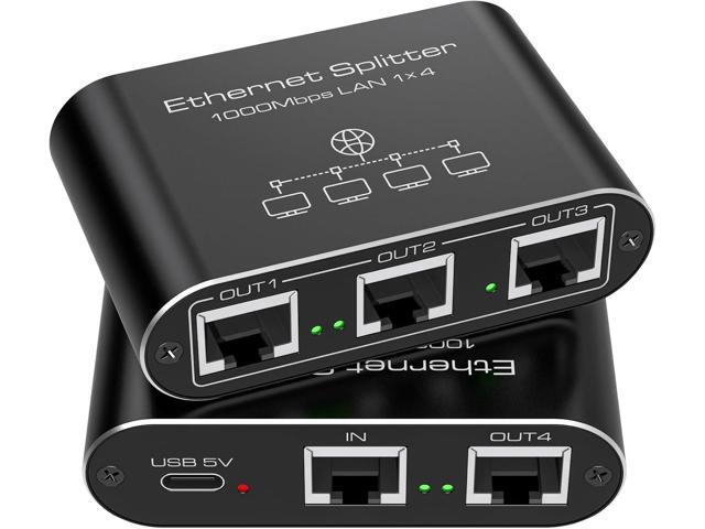 Click here for Ethernet Splitter 1 to 4 1000Mbps Internet Splitte... prices