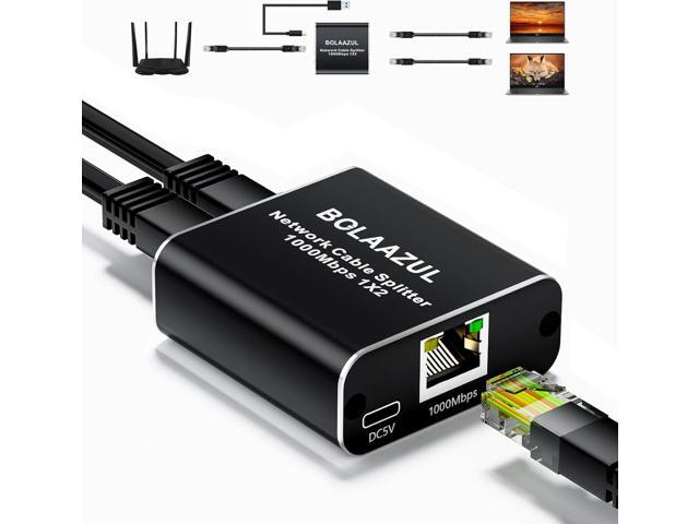 Click here for CAT 6 Ethernet Splitter 1 to 2 1000Mbps  BolAAzuL... prices