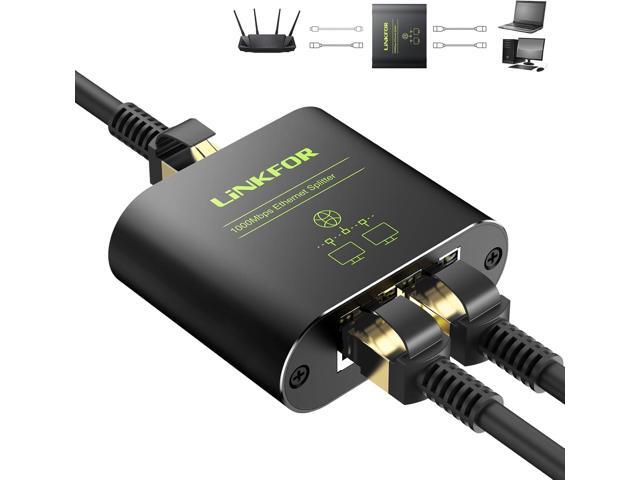 Click here for LiNKFOR Ethernet Splitter 1 in 2 out 1000Mbps High... prices