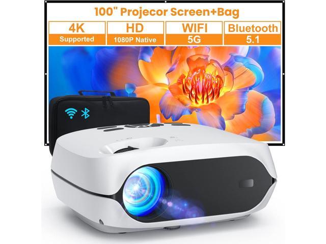 Click here for Projector  5G WiFi Bluetooth Projector  Native 108... prices
