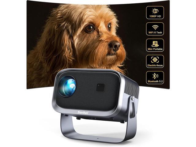 Click here for [360°Adjustable Stand] Mini Projector With WiFi An... prices