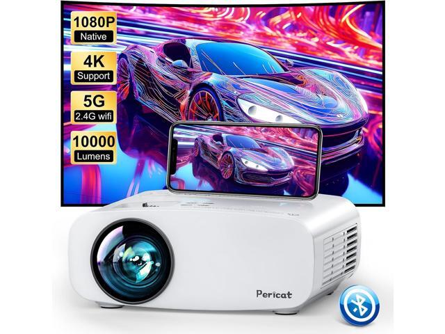 Click here for Pericat 5G WiFi Projector Bluetooth 10000L Native... prices
