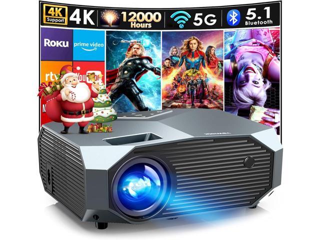 Click here for Projector with 5G WiFi and Bluetooth  Native 1080P... prices