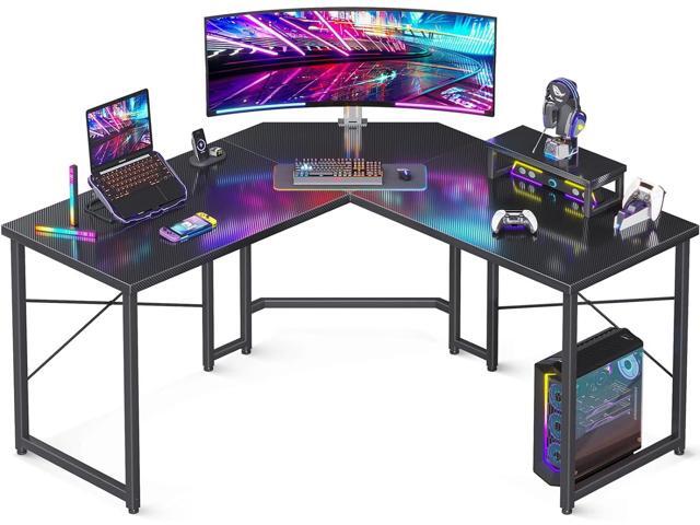 Click here for A 51 Inch L Shaped Gaming Desk with Monitor Stand... prices