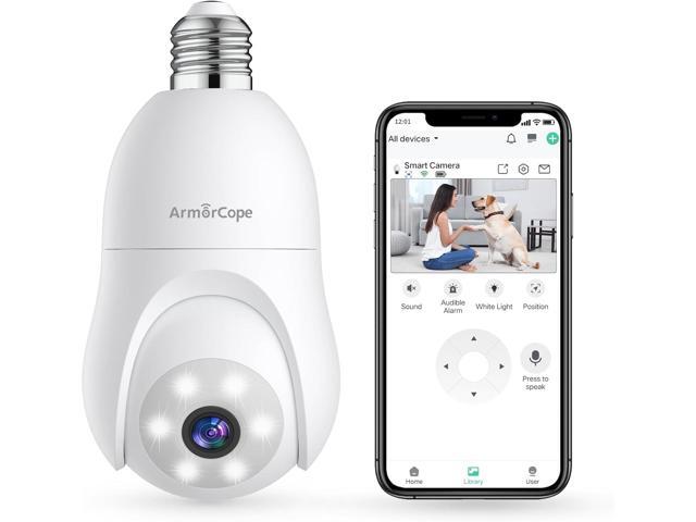 Click here for 2K Light Bulb Security Camera 2.4GHz  360° Motion... prices