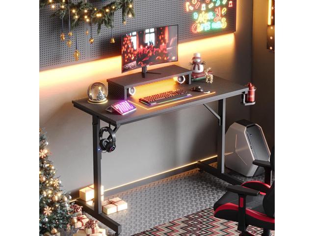 Click here for Small Gaming Desk with Monitor Stand  42 inch LED... prices