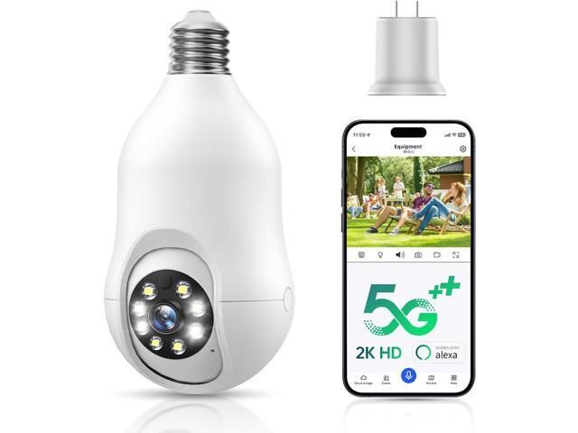 Click here for Light Bulb Security Camera  5G/2.4GHz WiFi 2K Ligh... prices