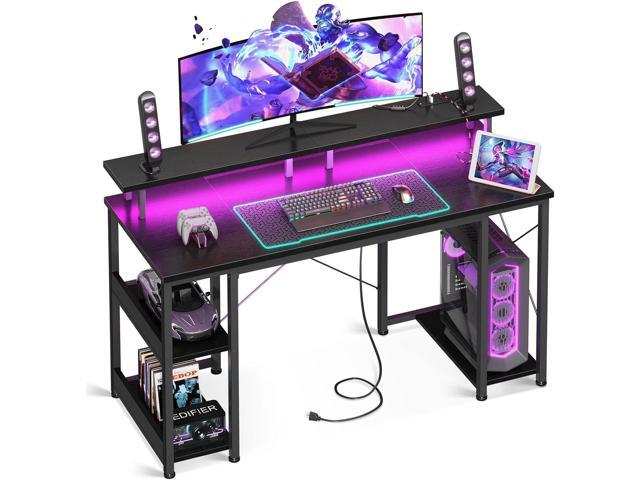 Click here for 48 inch Gaming Desk with LED Lights & Power Outlet... prices