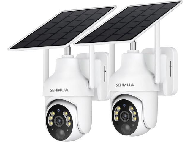 Click here for 2K Solar Security Cameras Wireless Outdoor  2 Pack... prices